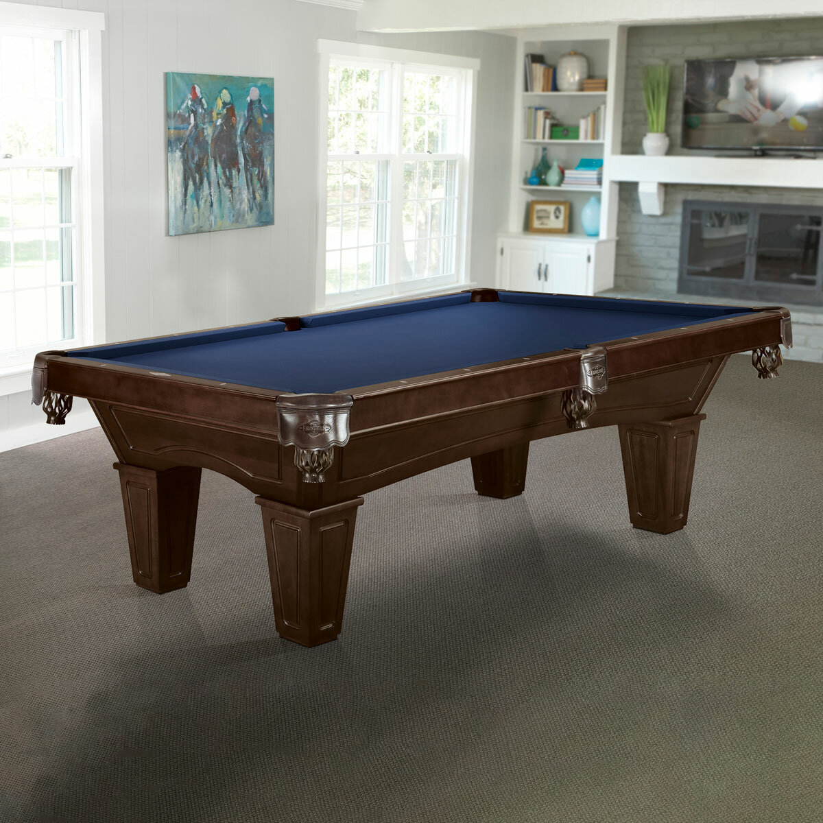 Installed Brunswick Allenton 7ft Pool Table in 2 Options ...