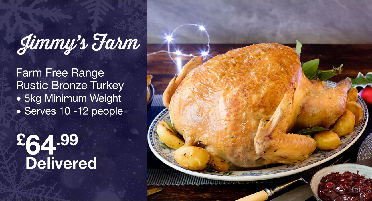 ONLY £64.99 for Jimmy’s Farm Free Range Rustic Bronze 5kg Turkey - Costco