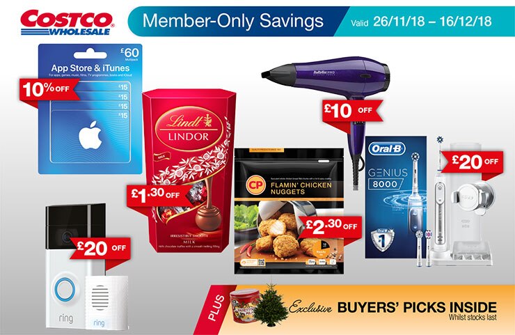 Member-Only Savings | Costco UK