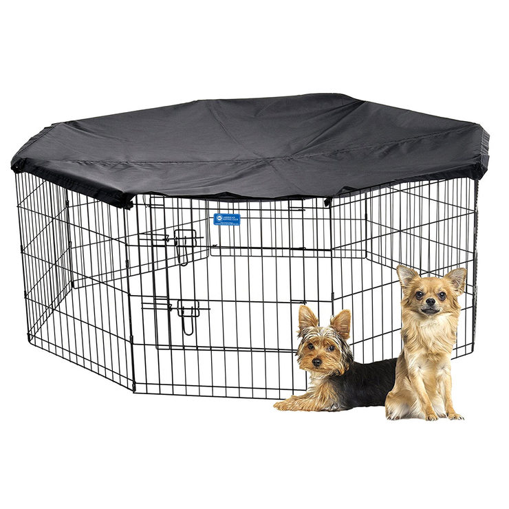 Lucky Dog Exercise Pen + Cover - Small (H 60.9cm) | Costco UK