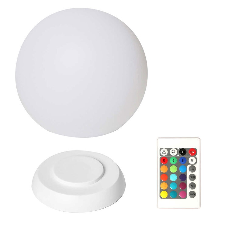 GloGlobe 30cm LED Wireless Rechargeable Floatable Light | Costco UK