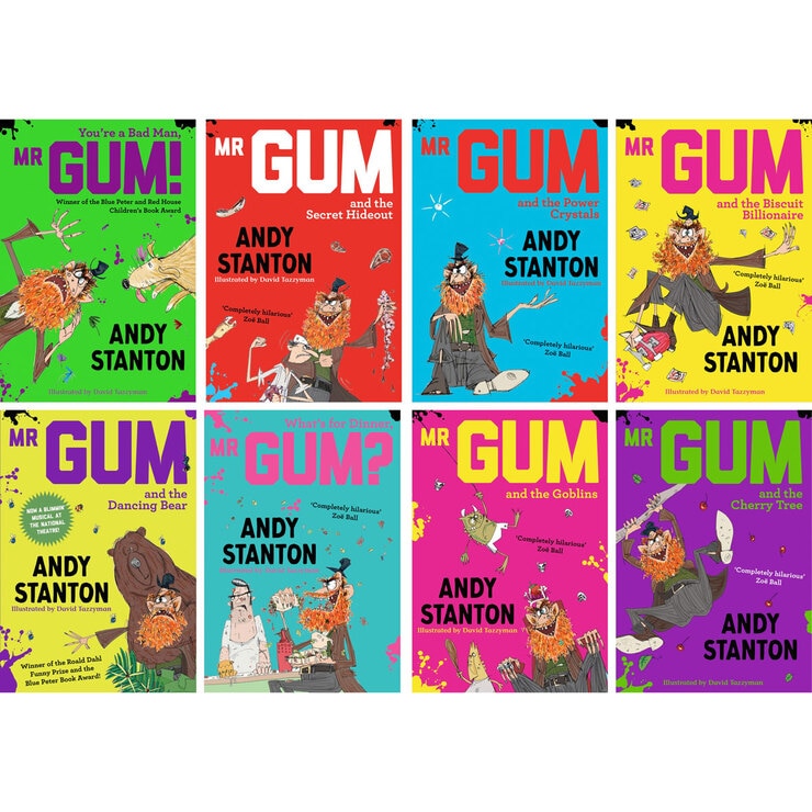 Andy Stanton Mr Gum 8 Book Set, Andy Stanton (7+ Years) | Costco UK