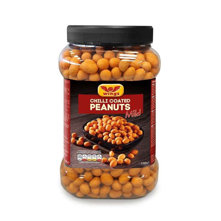 Wings Chilli Coated Peanuts, 1.1kg | Costco UK