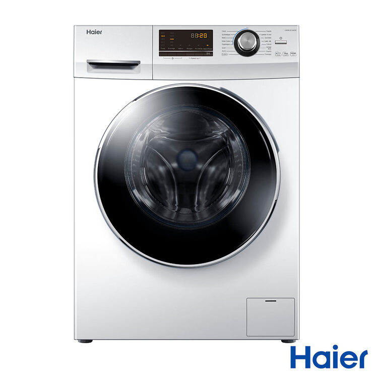 Haier HW90-B14636, 9kg, 1400rpm, Washing Machine, A+++ Rating in White ...