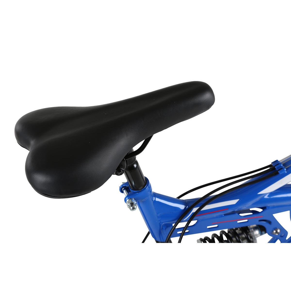 Flite Phaser 18" (45.7cm) Dual Suspension Bike in Blue/White | Costco UK