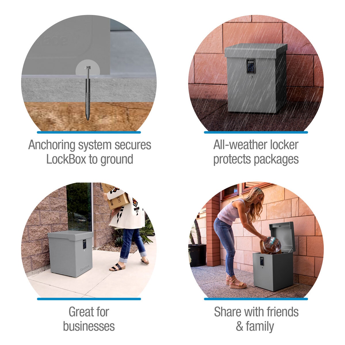 CleverMade Parcel LockBox S Series | Costco UK