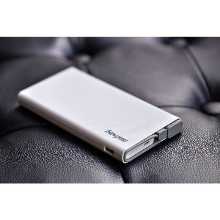 Energizer UE10004QC_WE, 10000mAh Power Bank in White | Costco UK