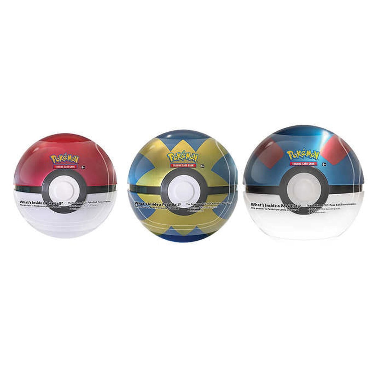 Pokemon Pokeball 3 Pack Great Quick Set (6+ Years) | Cost...