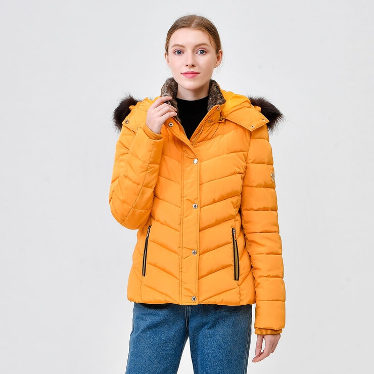 Harvey & Jones Shelley Women's Jacket in Yellow | Costco UK