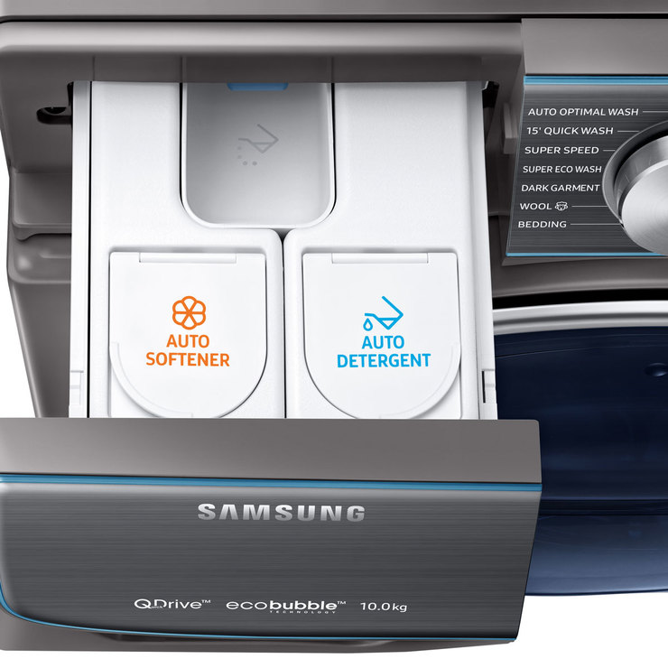 Samsung WW10M86DQOO/EU, 10kg, 1600rpm QuickDrive™, Ecobubble ...