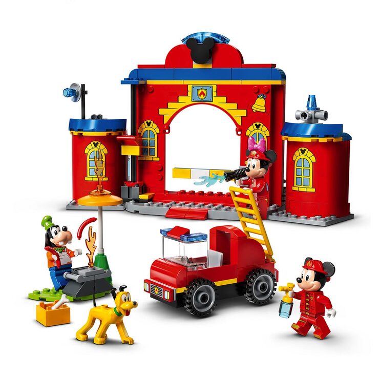 LEGO Mickey & Friends Fire Engine and Station - Model 10776 (4+ Years ...