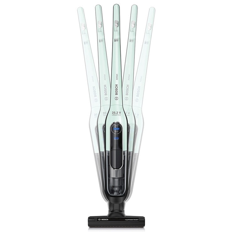 Bosch Upright Cordless Vacuum Cleaner Pastel Turquoise BCH62562GB ...