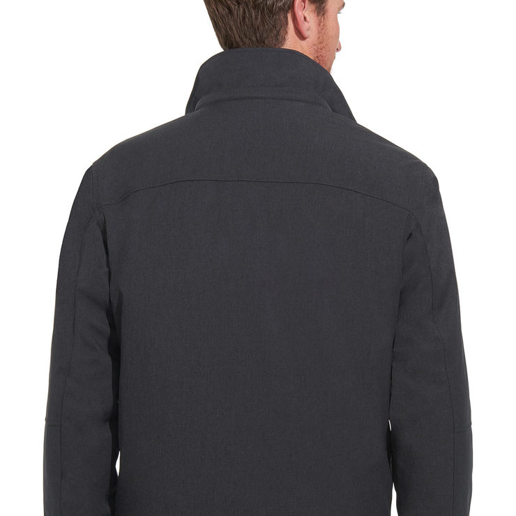 Weatherproof Men's Ultra Tech Jacket with Stretch in Charcoal Heather ...
