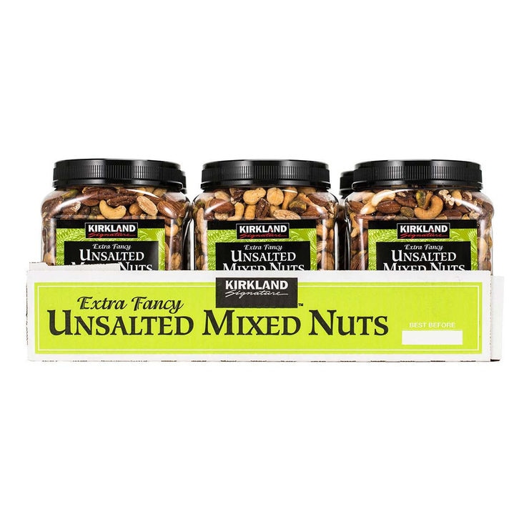 Kirkland Signature Extra Fancy Unsalted Mixed Nuts Pallet Deal | Costco UK