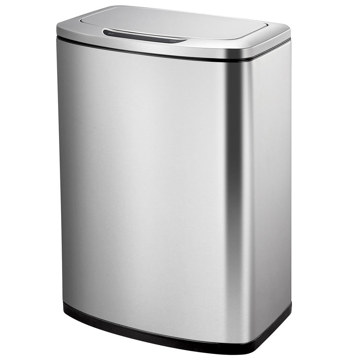 EKO 47 Litre Stainless Steel Motion Sensor Waste Bin with Polypropylene ...
