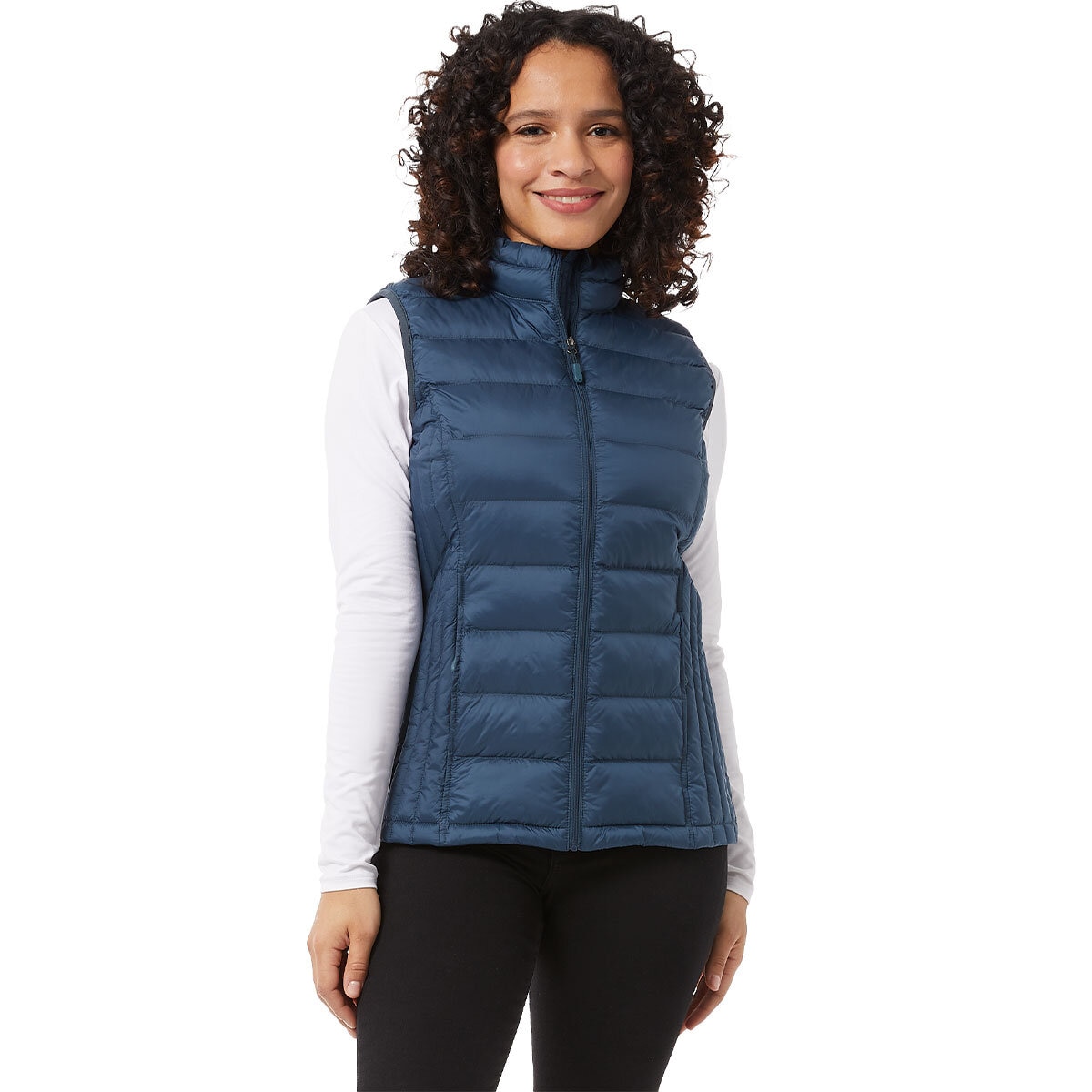 32 Degrees Women's Packable Gilet in Moonlit Ocean in L
