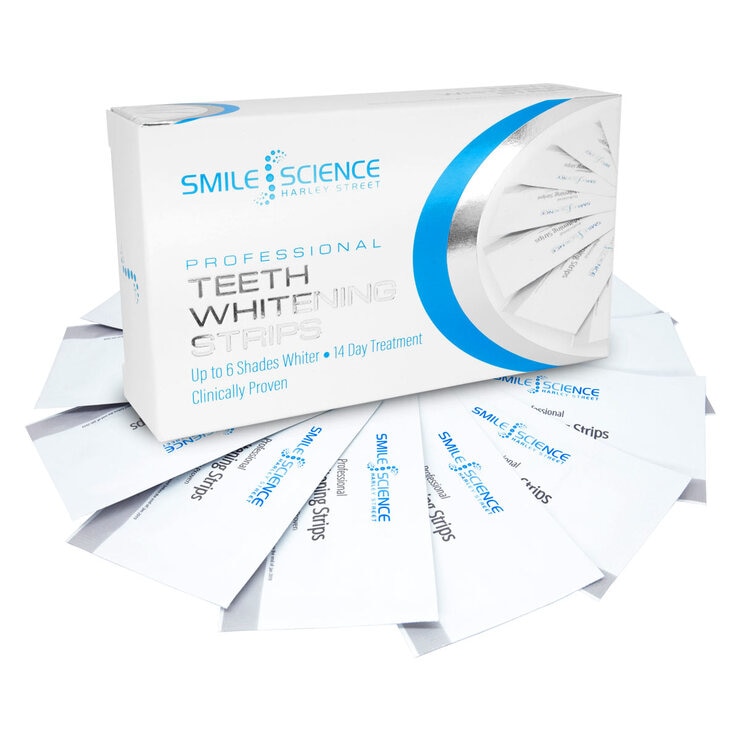Smile Science Professional Teeth Whitening Strips, 2 x 14 Pack | Costco UK