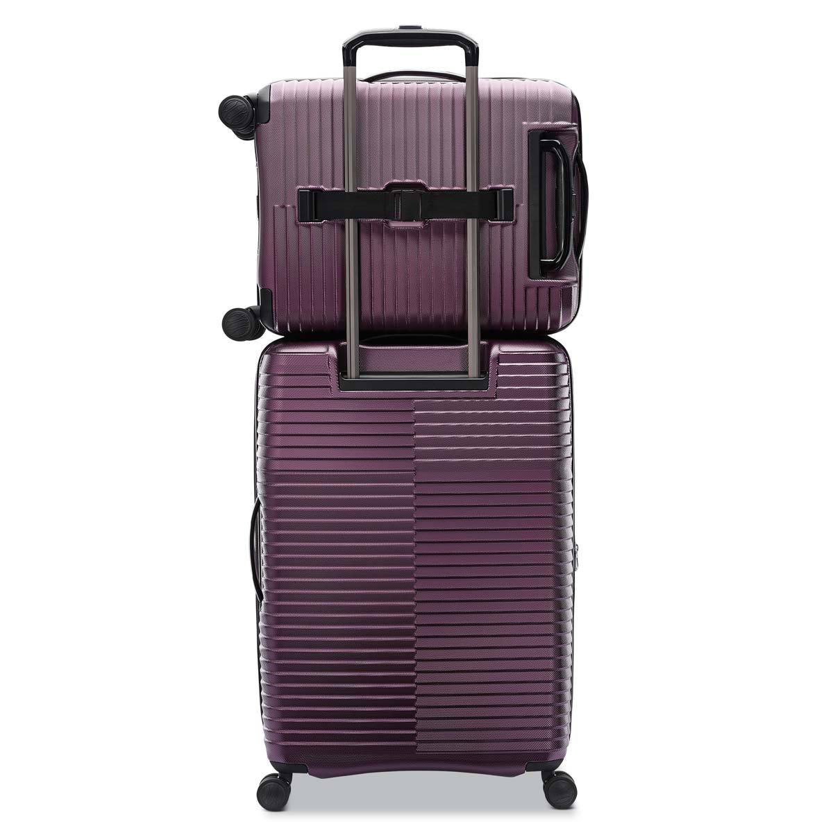 Samsonite Stack-IT 2 Piece Hardside Suitcase Set, Purple | Costco UK