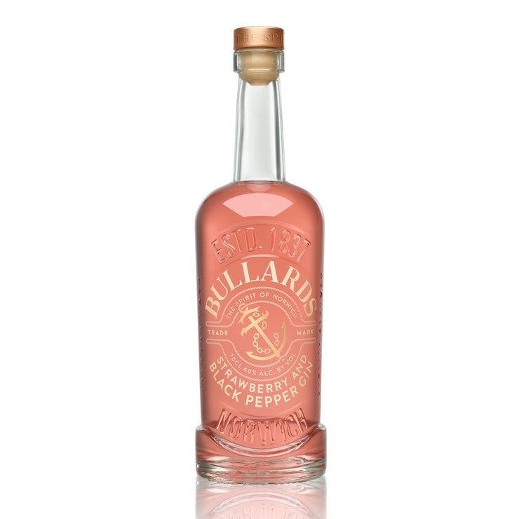 Bullards Strawberry and Black Pepper Gin, 70cl | Costco UK