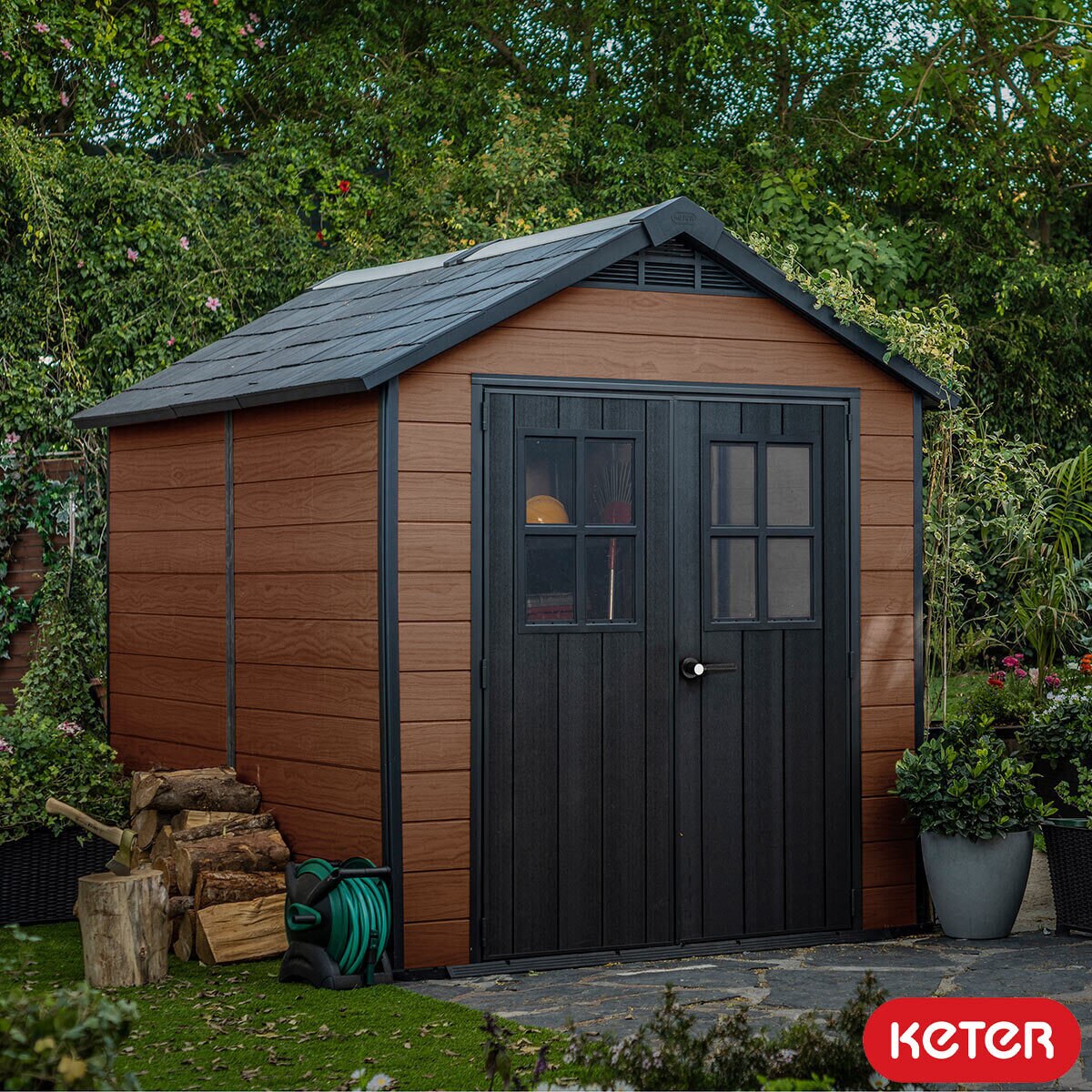 Keter Newton 7ft 6 X 9ft 5 2 3 X 2 9m Storage Shed Keter Newton 7ft 6 X 9ft 5 2 3 X 2 9m Storage Shed