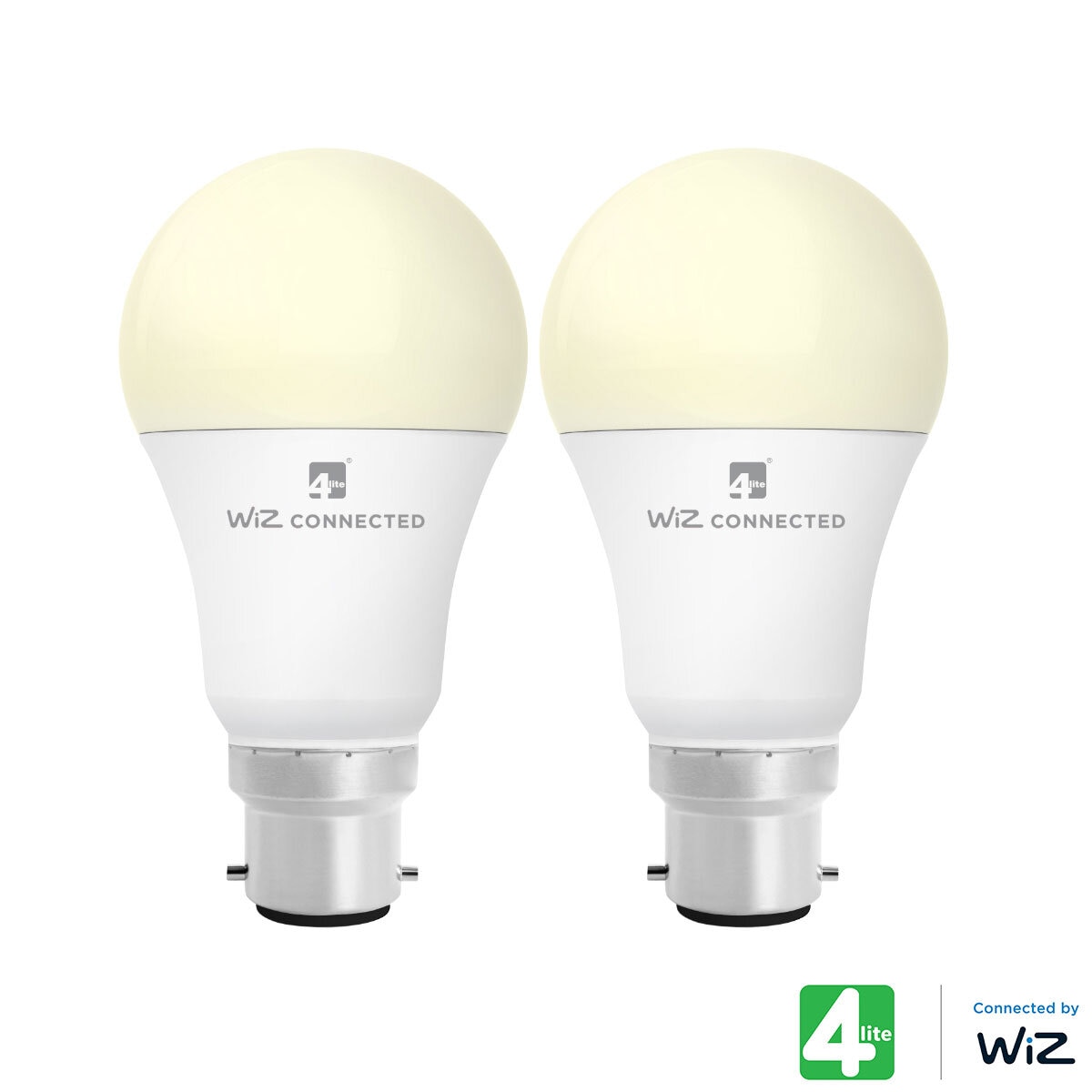 4lite WiZ Connected B22 White Smart Bulbs 2 Pack Costc 4lite-wiz-connected-b22-white-smart-bulbs-2-pack-costc