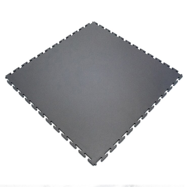 Klikflor K490 Floor Tiles in Graphite (490 x 490 x 7mm) - 4 Pack ...