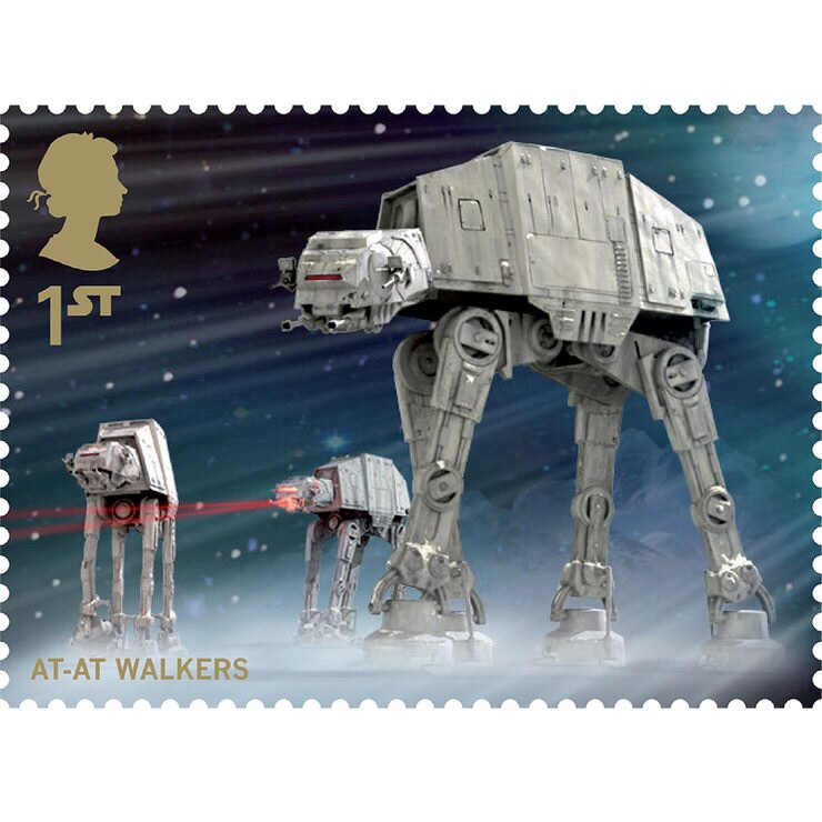 STAR WARS™ Framed Royal Mail® Collectable Stamps - Vehicles | Costco UK