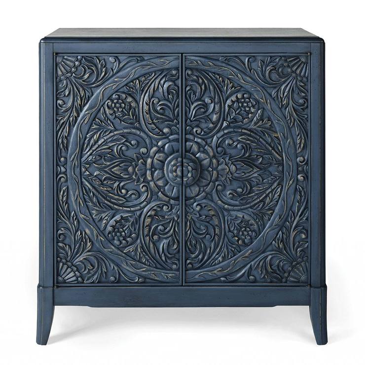 Pike & Main Lita Blue Accent Console | Costco UK