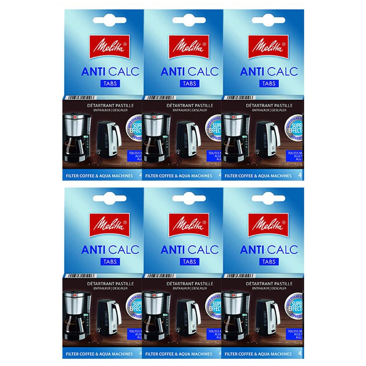 Melitta Anti Calc Descaling Tablets For Filter Coffee Mac...