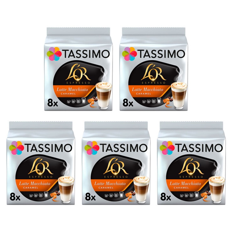 Tassimo L'OR Latte Macchiato Caramel Coffee Pods, 40 Servings | Costco UK
