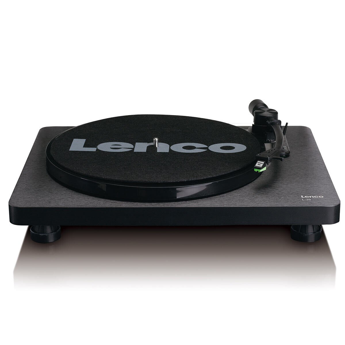 Lenco L-30BK Turntable with MMC Cartridge and USB connection in Black ...