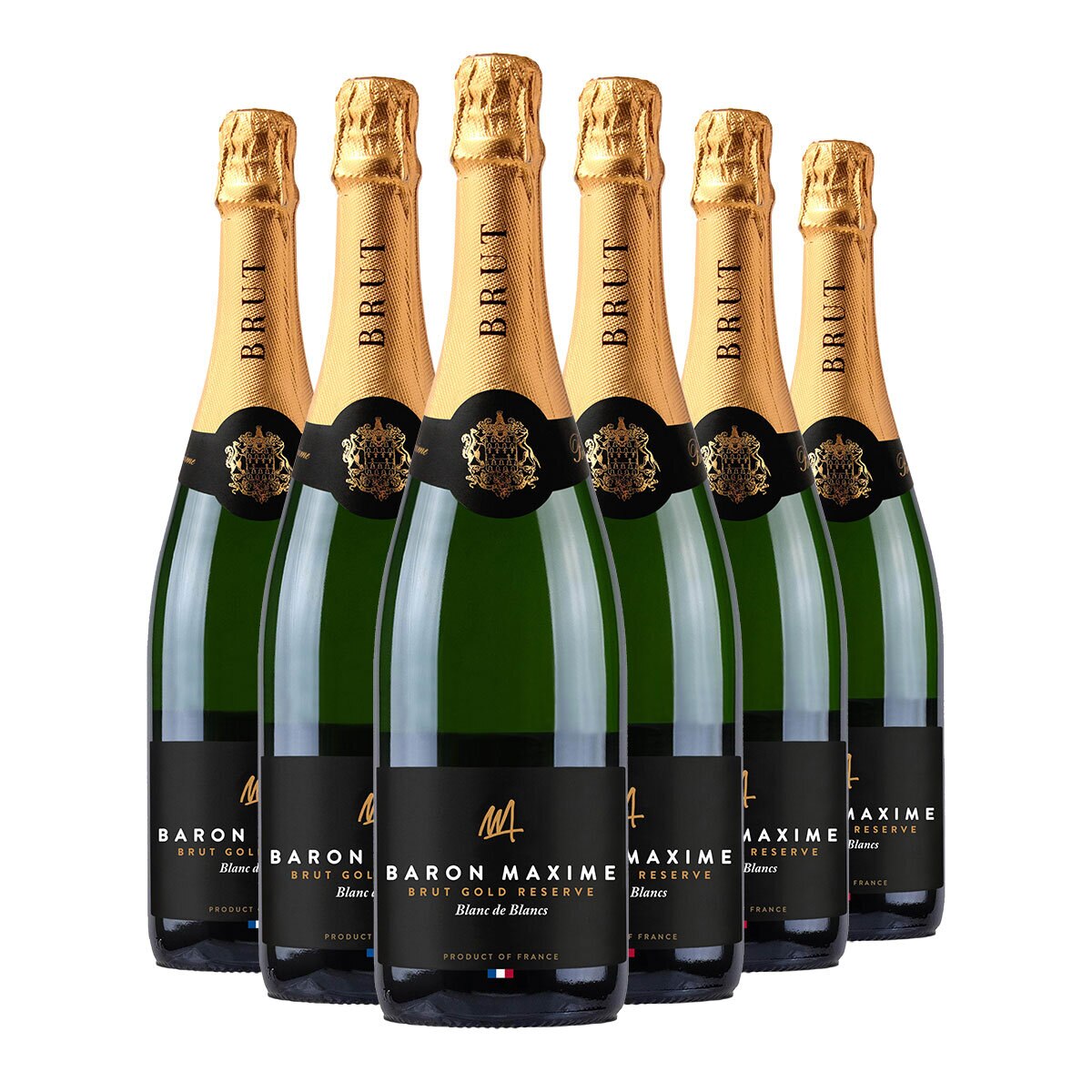 Baron Maxime Brut Gold Reserve, 6 x 75cl | Costco UK
