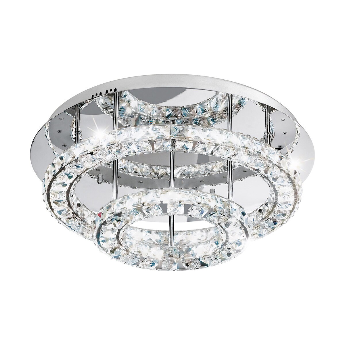 Eglo Toneria Ceiling Light in Crystal Chrome | Costco UK