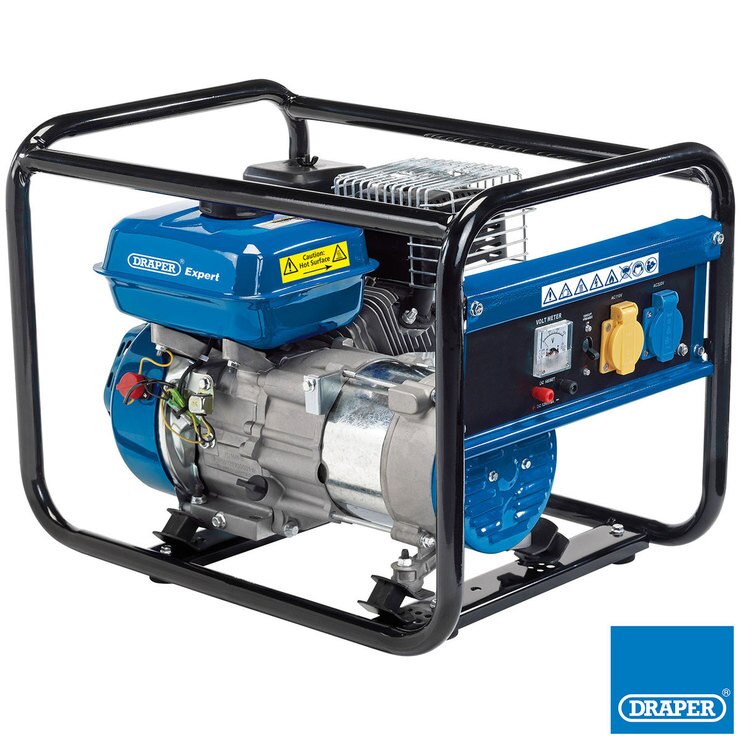 Draper Petrol Generator 2.2KVA | Costco UK