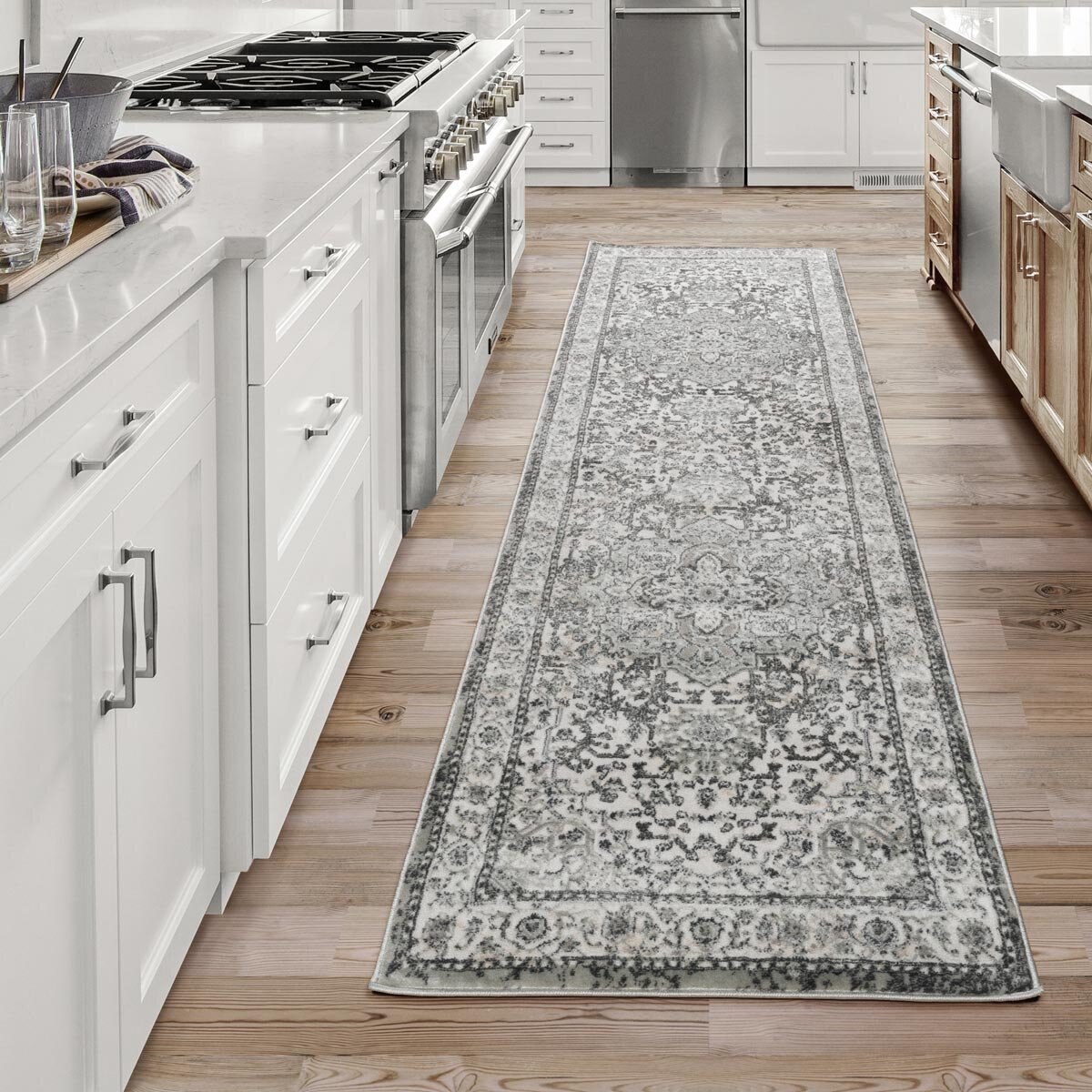 Centenno Halina Floral Floor Runner, 66 x 244 cm | Costco UK