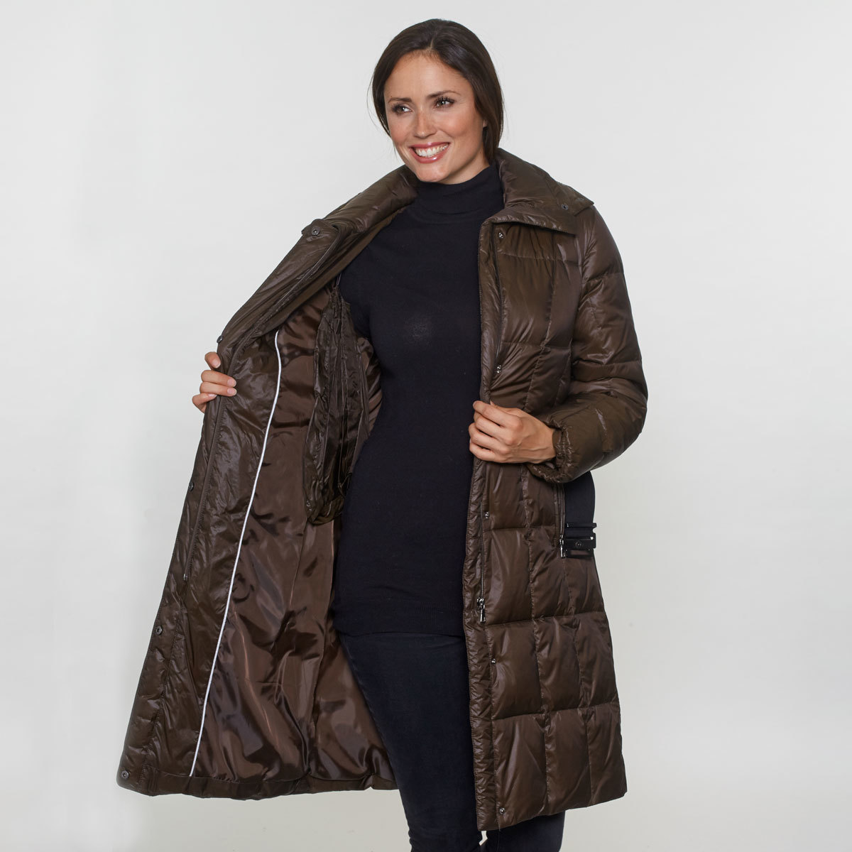 David Barry Women's Foldaway Down Jacket in 2 Colours and 6 Sizes ...