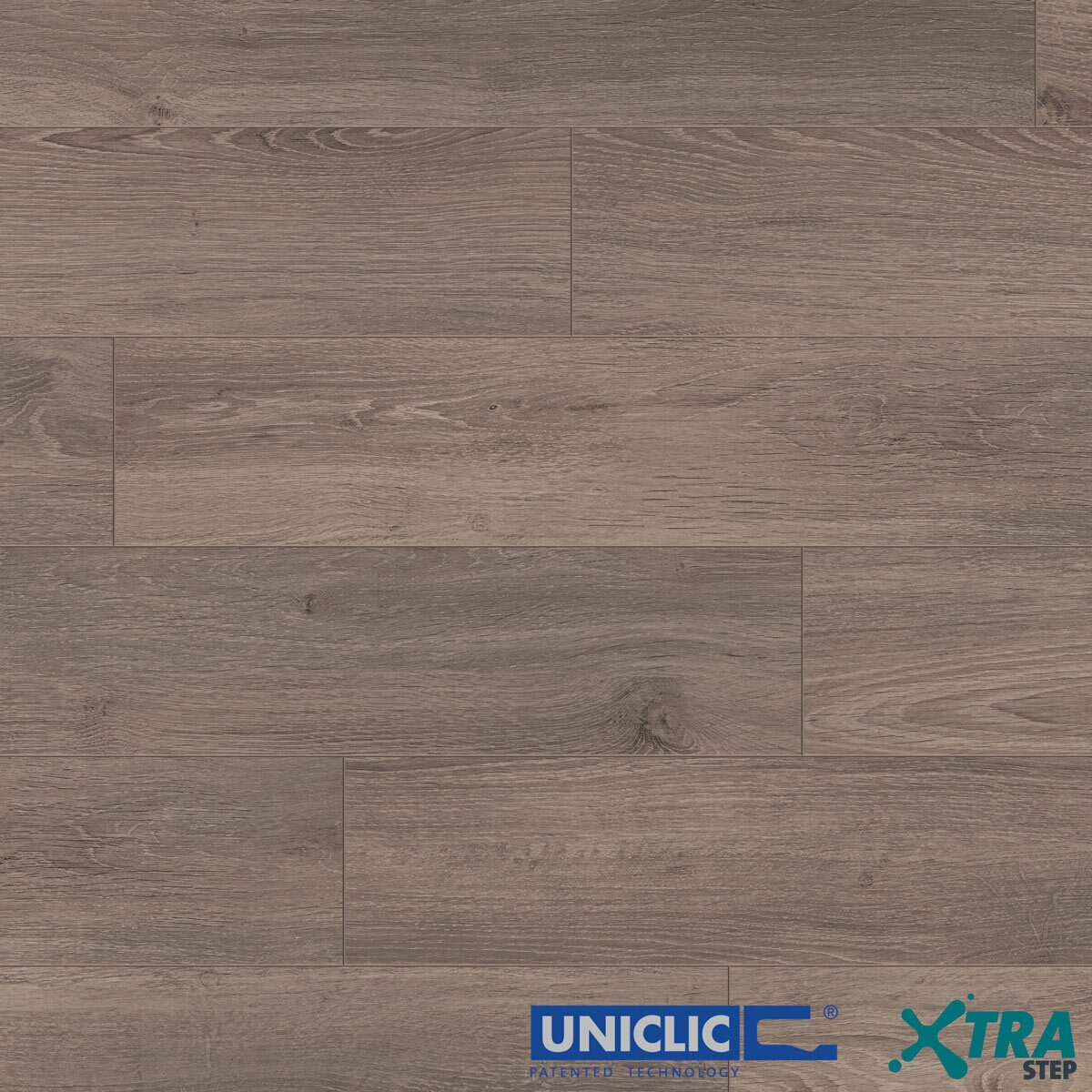 Xtra Step Mid Grey Laminate Flooring - Sample Only | Cost...