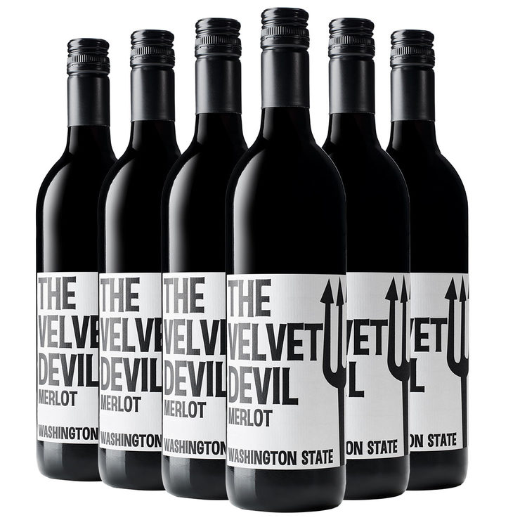 The Velvet Devil Merlot Washington State 2017, 6 x 75cl | Costco UK