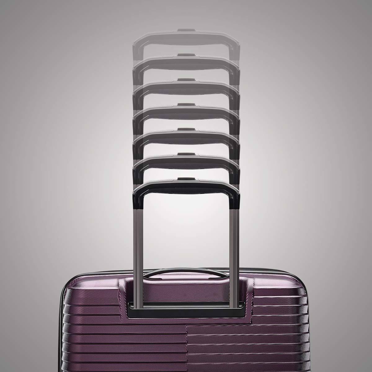 Samsonite Stack-IT 2 Piece Hardside Suitcase Set, Purple | Costco UK