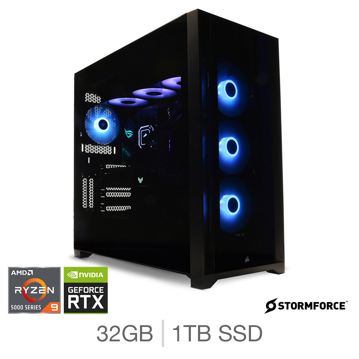 Stormforce, AMD Ryzen 9, 32GB RAM, 1TB SSD, NVIDIA GeForc...