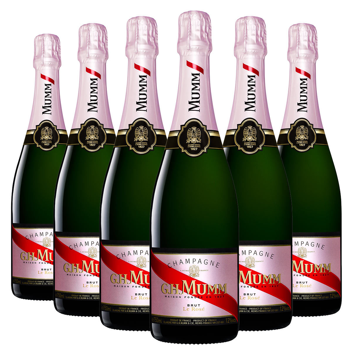 Mumm Rosé NV Champagne, 6 x 75cl | Costco UK