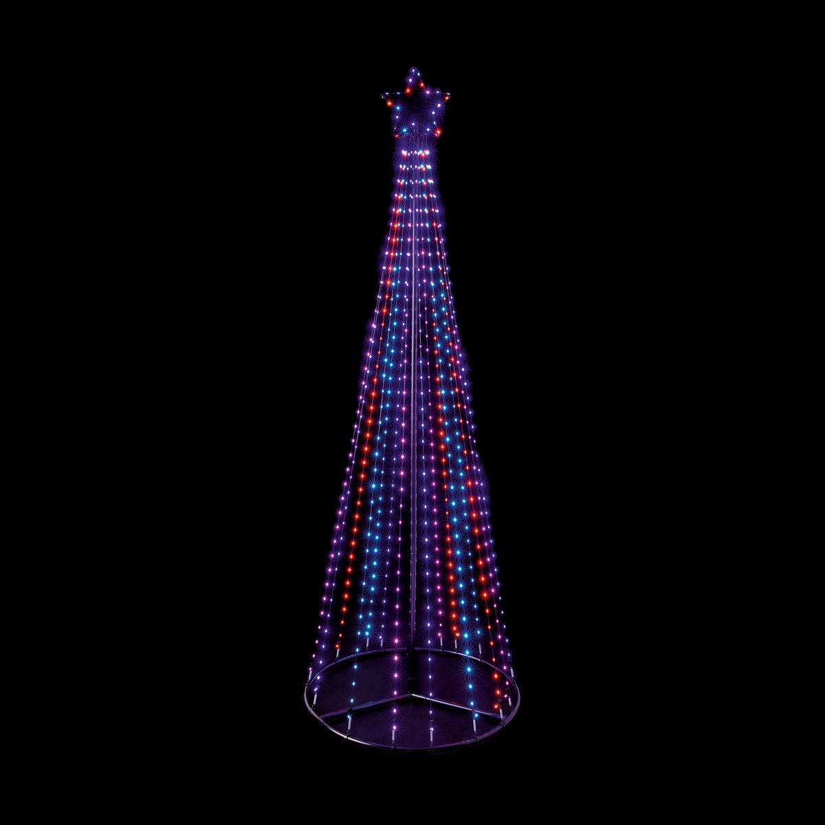 Premier 4m Flexibrights Lit Pyramid Tree with with 1374 P...