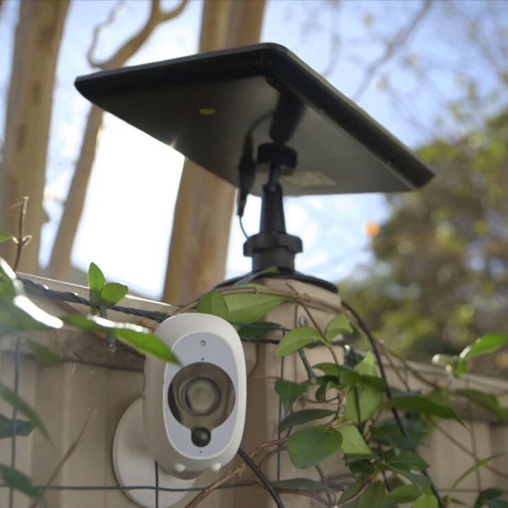 Swann Outdoor Solar Panel for Smart Security Camera, SWIFI-SOLAR-GL ...