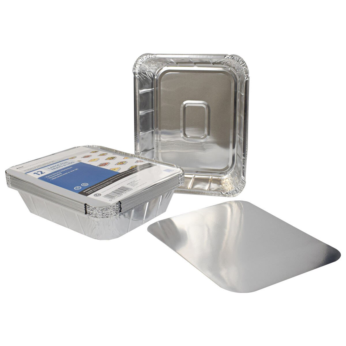 Jena 12 Pack Large Foil Trays Lids Costco UK Jena 12 Pack Large Foil Trays Lids Costco UK