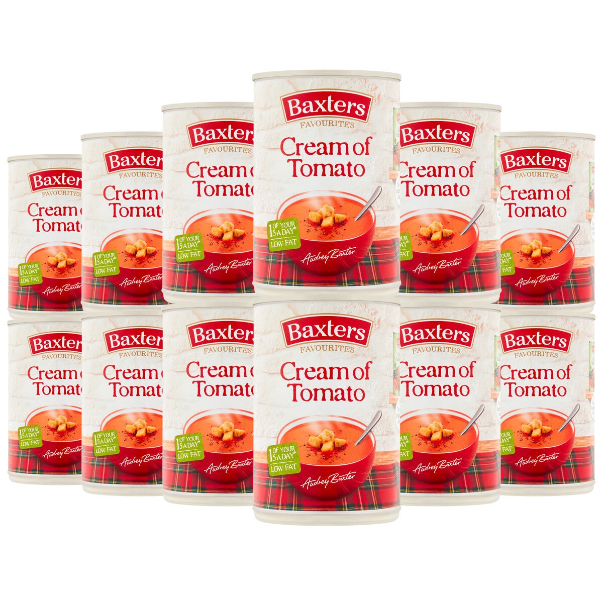 Baxters Favourites Cream of Tomato Soup, 12 x 400g | Costco UK
