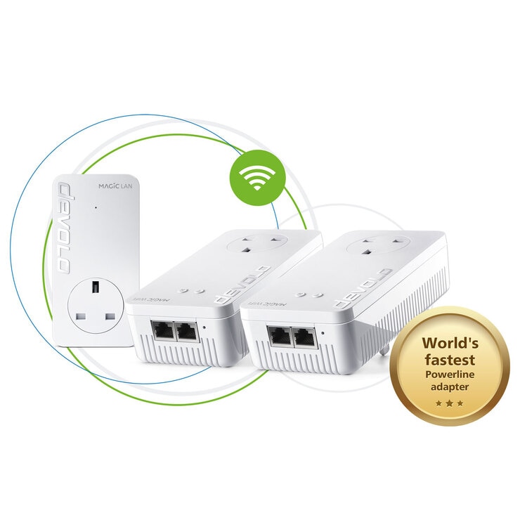 Devolo Magic 2 Wi-Fi Next AC Whole Home Mesh Kit | Costco UK