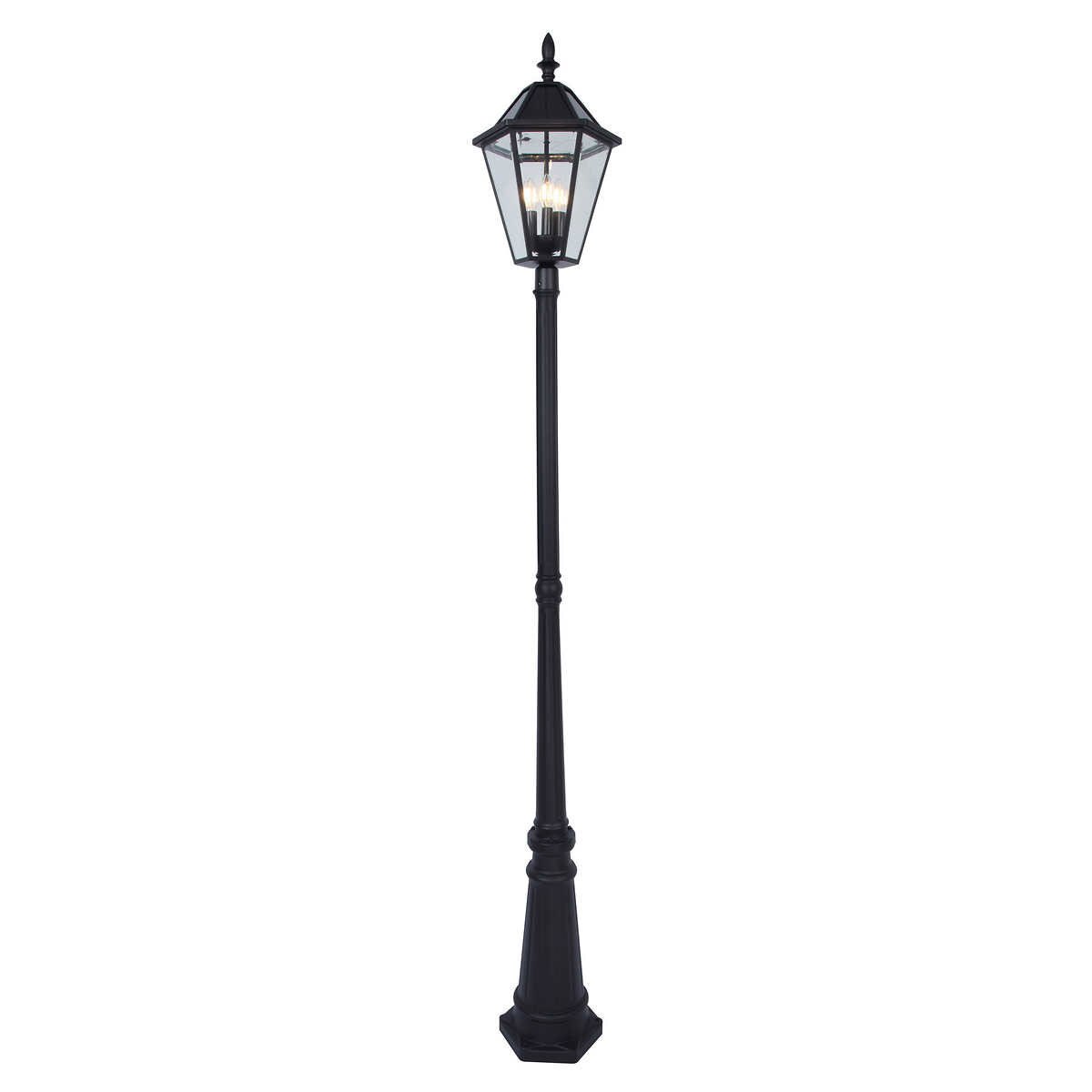 Lutec 300 Lumens Solar LED Lamp Post | Costco UK