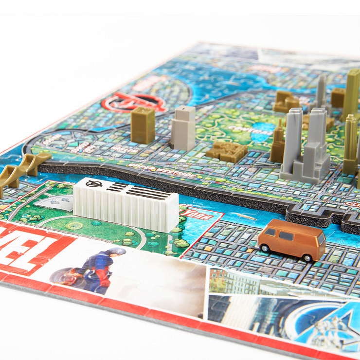 4D Cityscape MARVEL Avengers: New York 4D Puzzle - 818 Pieces (8+ Years ...