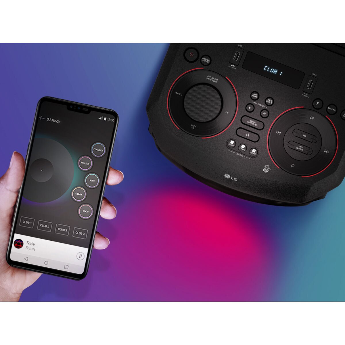 LG XBoom ON9 Speaker in Black | Costco UK