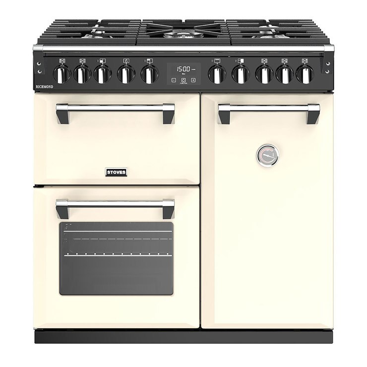 Stoves Richmond S900DF, 90cm Dual Fuel Range Cooker A Rating in 2 ...